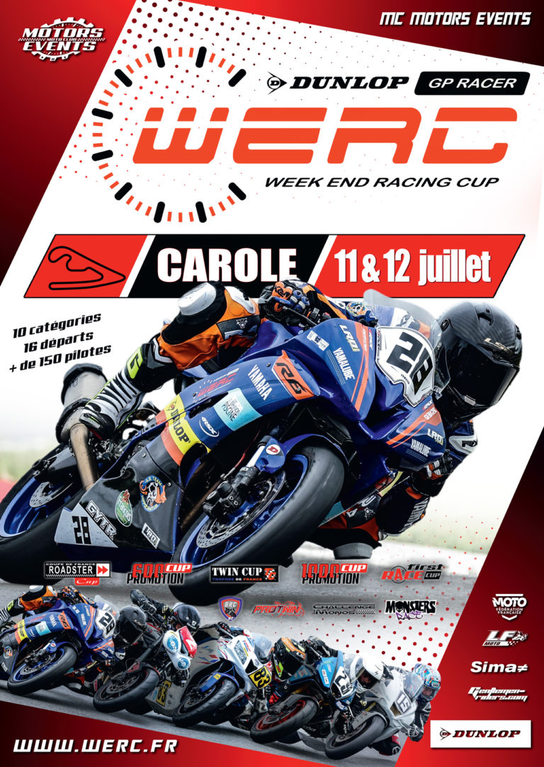 Circuit Carole WERC Dunlop GP Racer 2026
